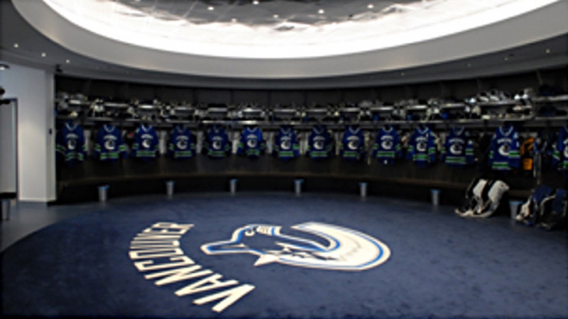 VANCOUVER CANUCKS – Dressing Room – designvancouver